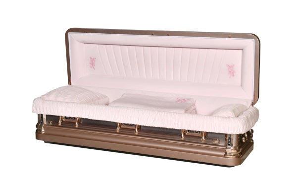 Personalized Final Tributes with Decals and Embroidery - Solace Caskets
