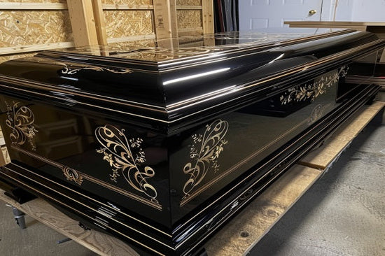 Custom Decals on Funeral Caskets: Meaning & Significance – Solace Caskets