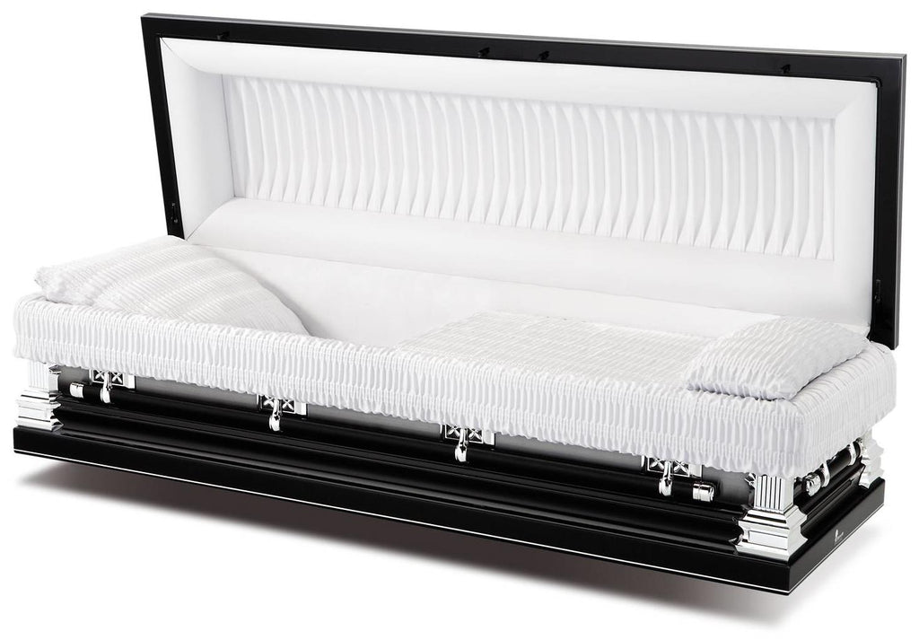 Batesville Onyx Full Couch Steel Casket – Solace Caskets