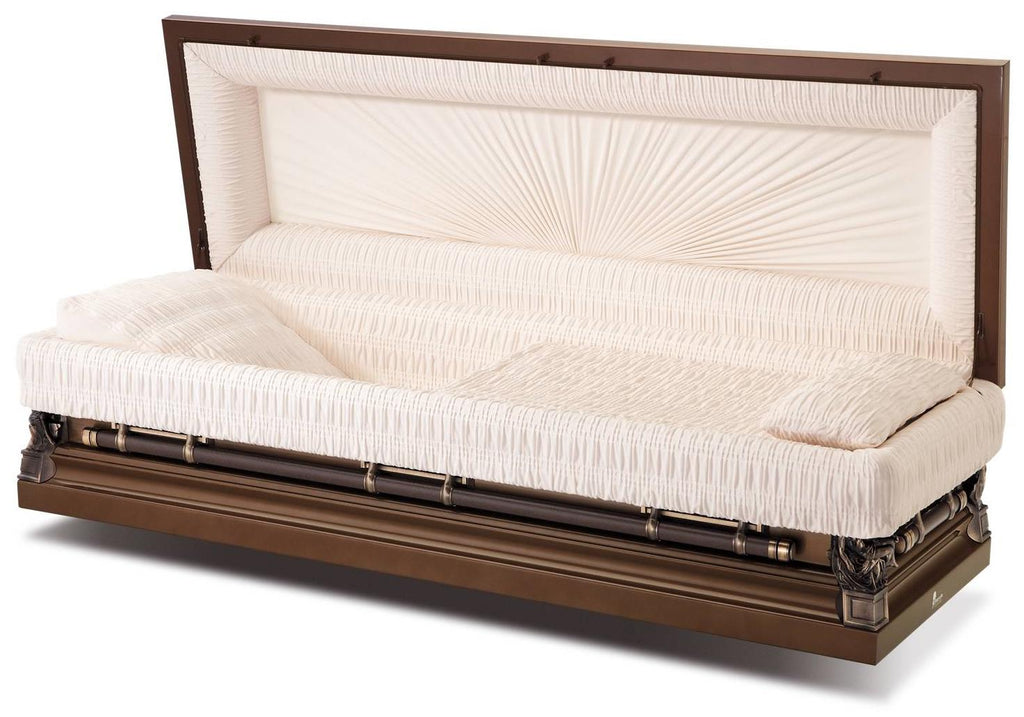 Batesville Topaz Pieta Full Couch Casket – Solace Caskets
