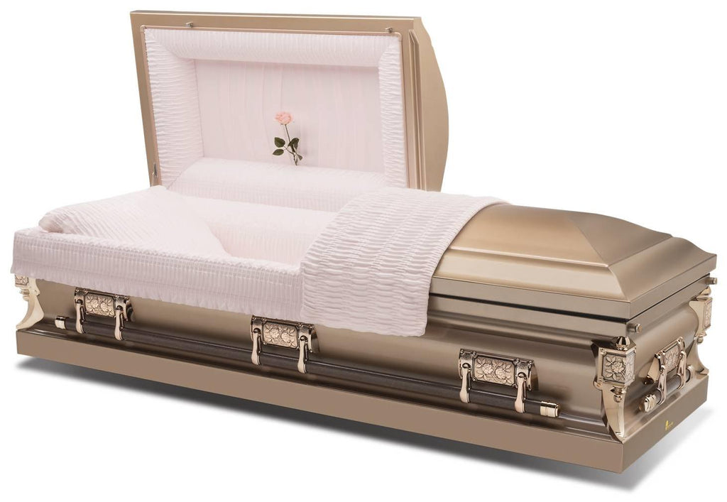 Batesville Alameda Rose Half Couch Casket – Solace Caskets