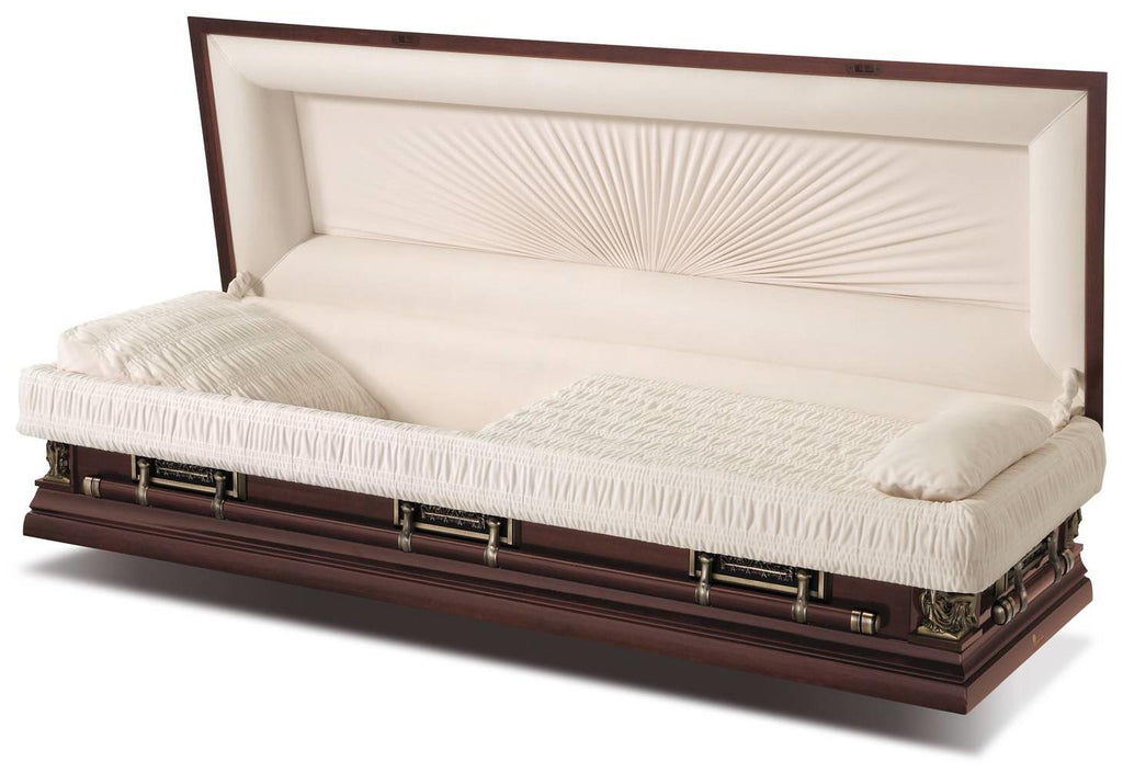 Batesville Pieta Maple Full Couch Casket – Solace Caskets