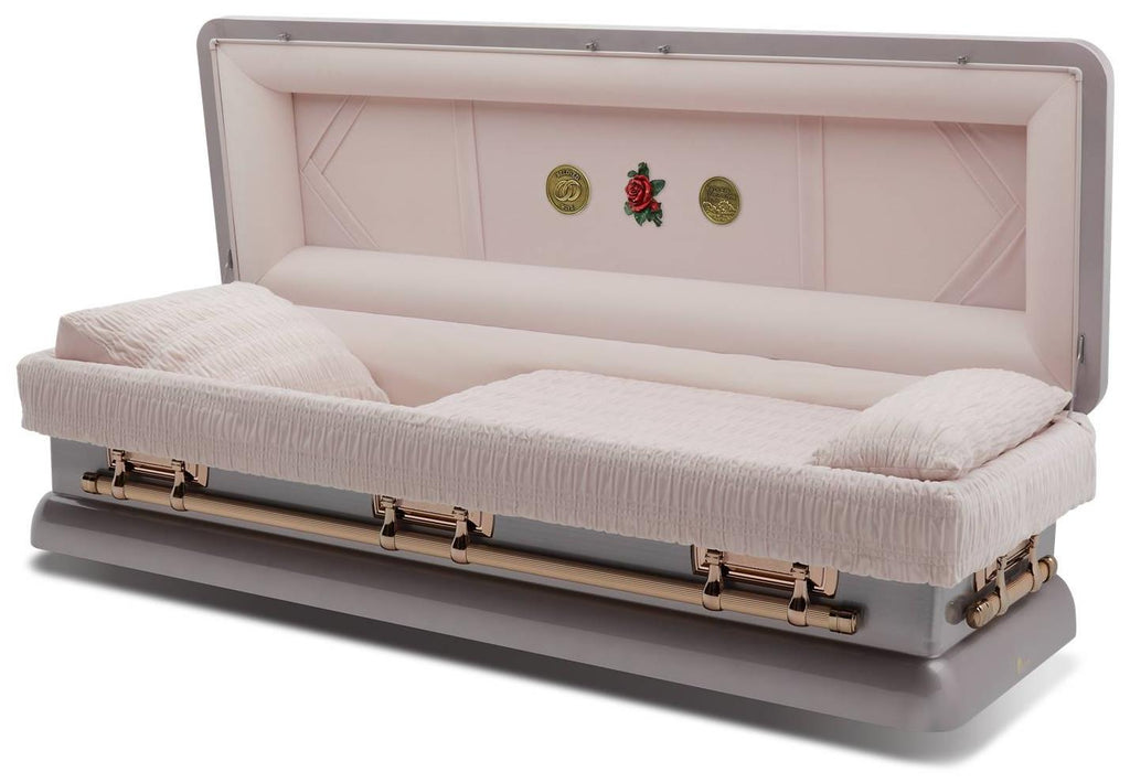 Batesville Violet Bouquet Full Couch – Solace Caskets