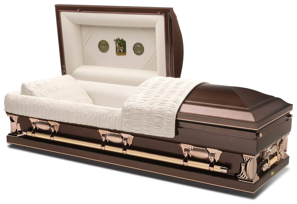 Batesville Auburn Sunset 28" Half Couch Casket – Solace Caskets