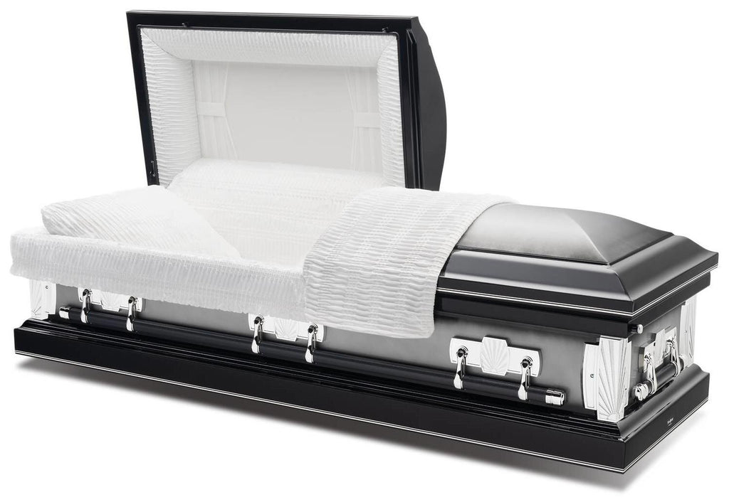 Batesville Argo Black Half Couch Casket – Solace Caskets