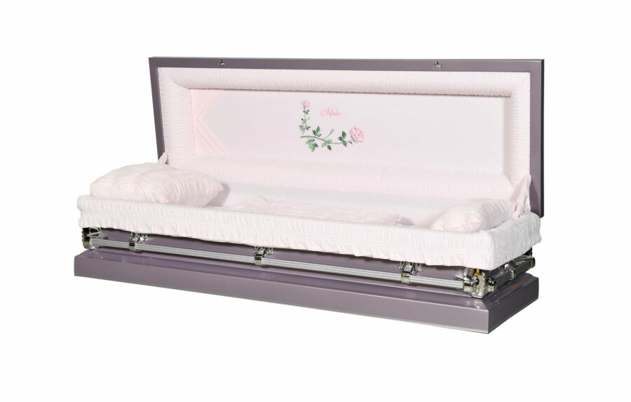 Nova Orchid Full Couch Casket – Solace Caskets