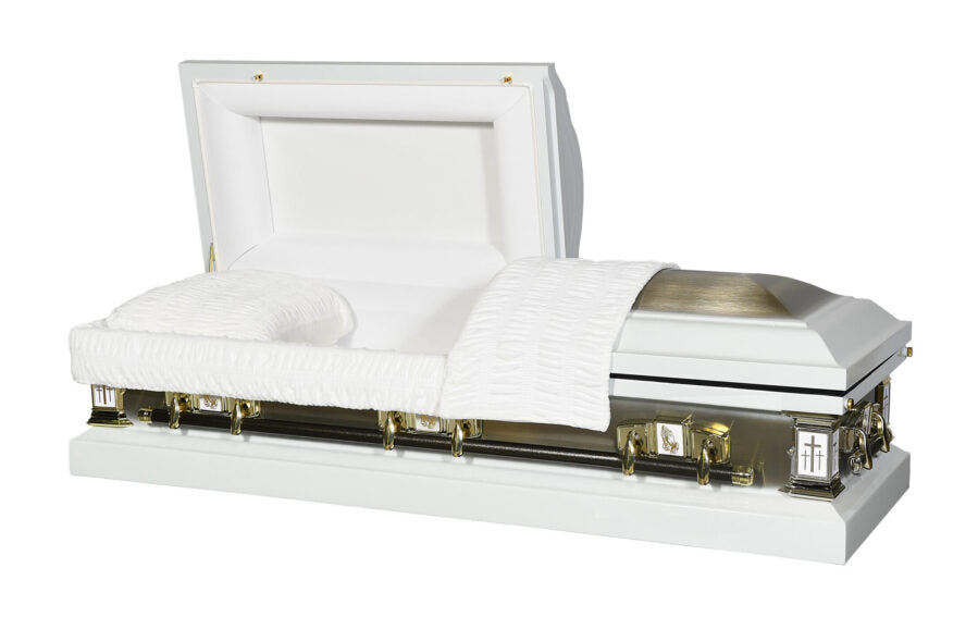 Gethsemane Half Couch Casket – Solace Caskets